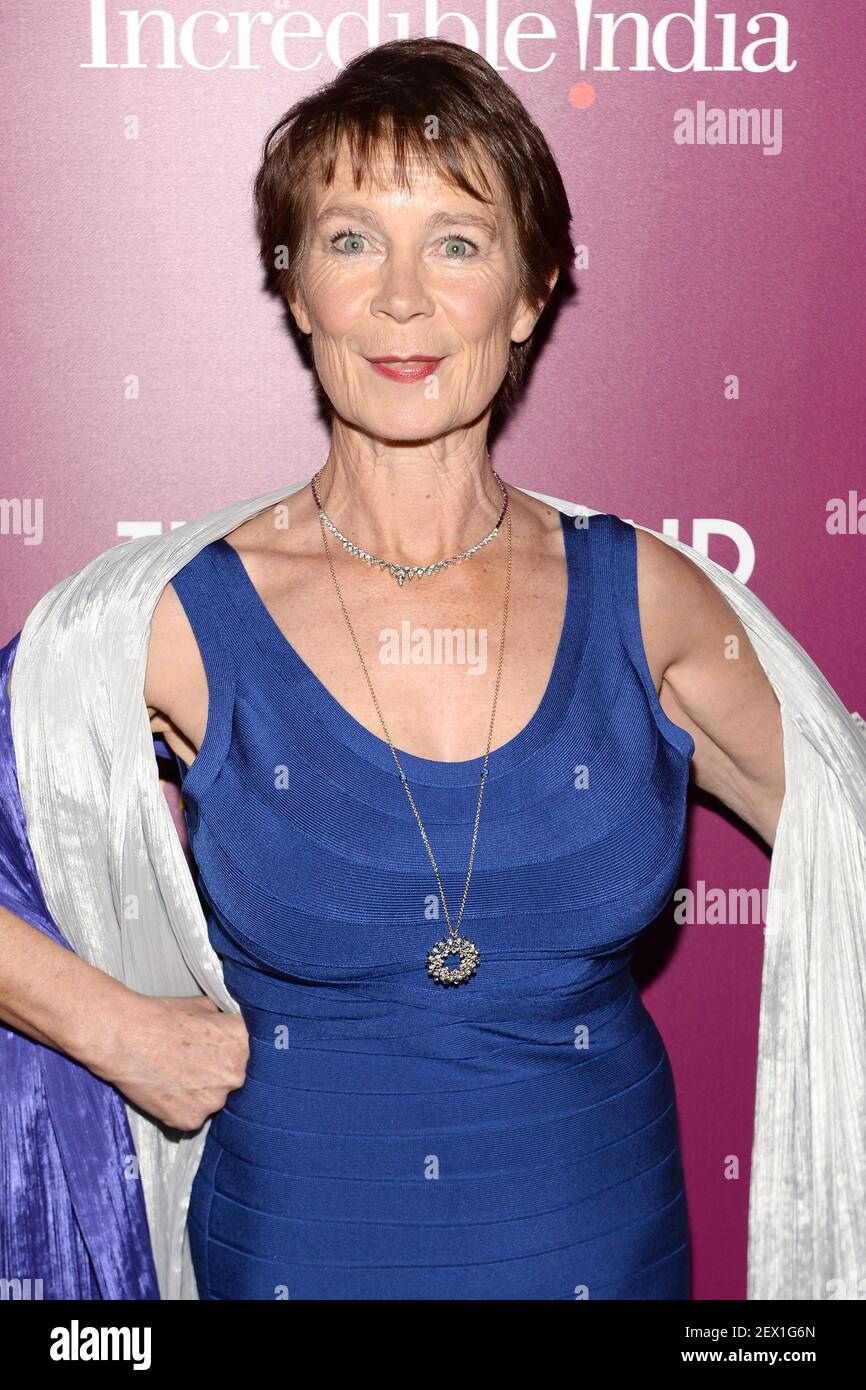Actress Celia Imrie attends "The Second Best Exotic Marigold Hotel" New ...
