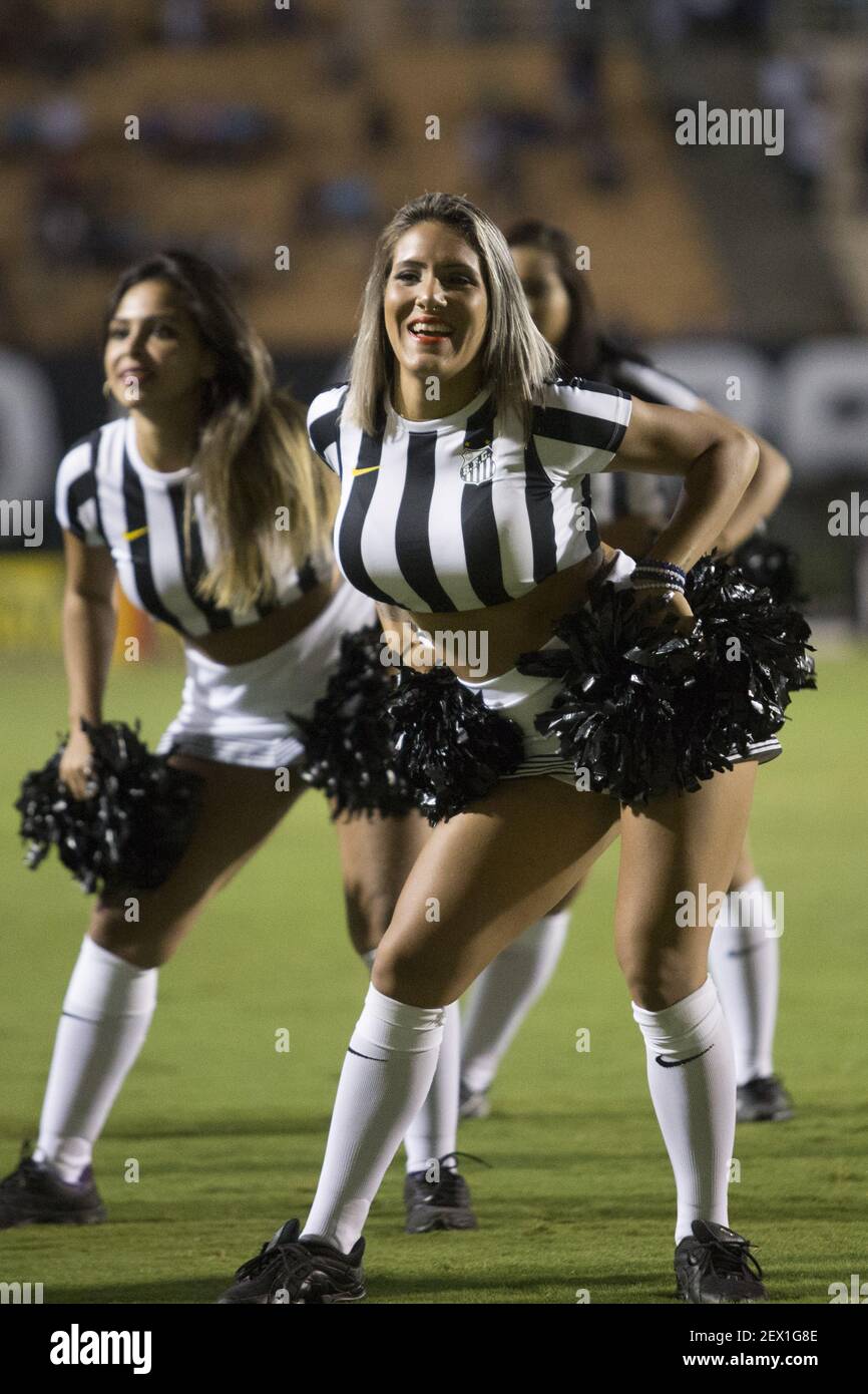Cheerleaders of the Saints for the qualifying match for the seventh ...