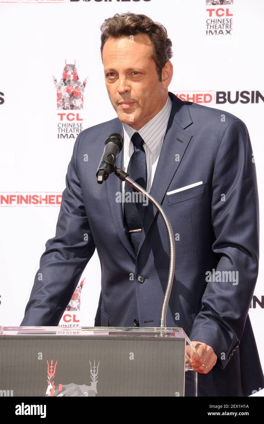4 March 2015 - Hollywood, California - Vince Vaughn. Vince Vaughn Hand ...