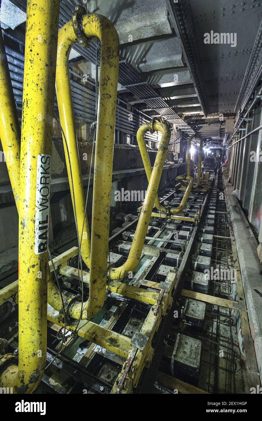 Latest walkthrough of work being done at the 63rd Street Station of ...