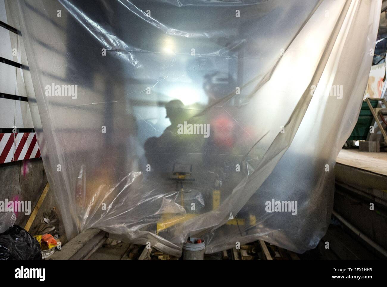 Latest walkthrough of work being done at the 63rd Street Station of ...