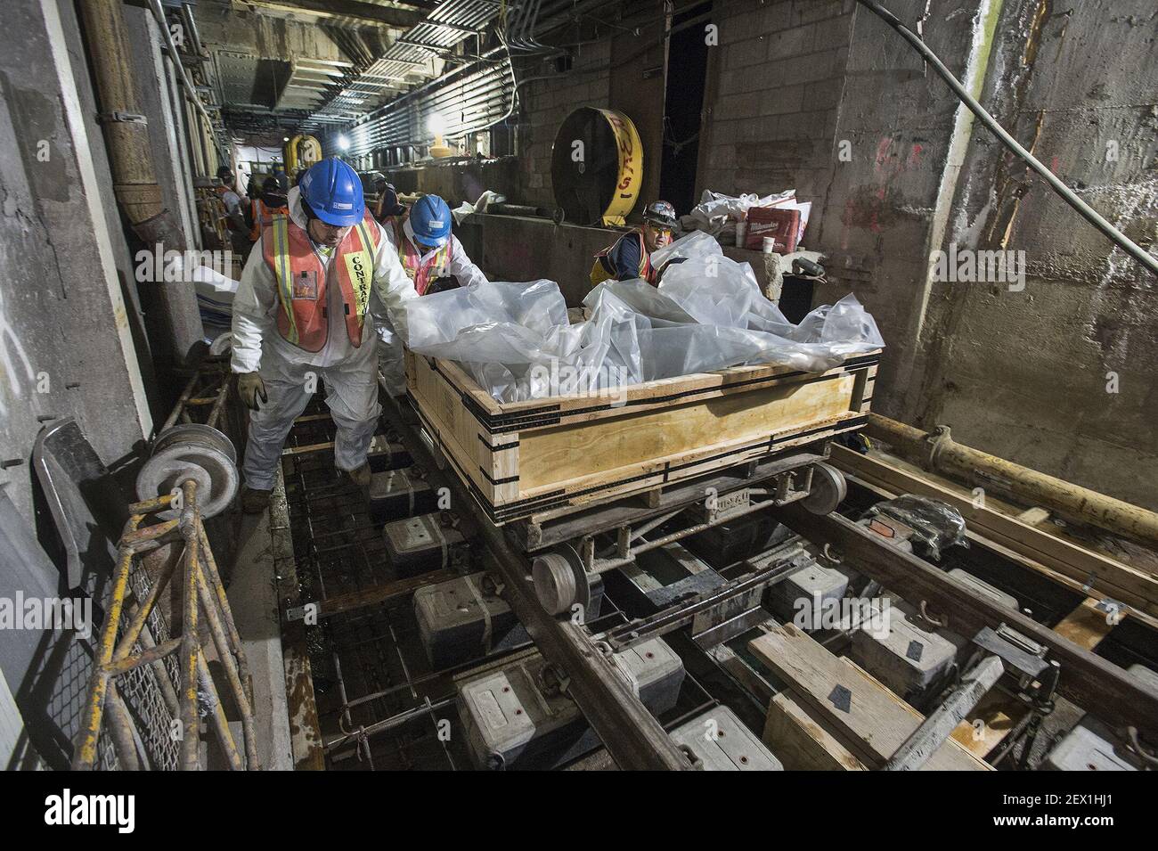 Latest walkthrough of work being done at the 63rd Street Station of ...