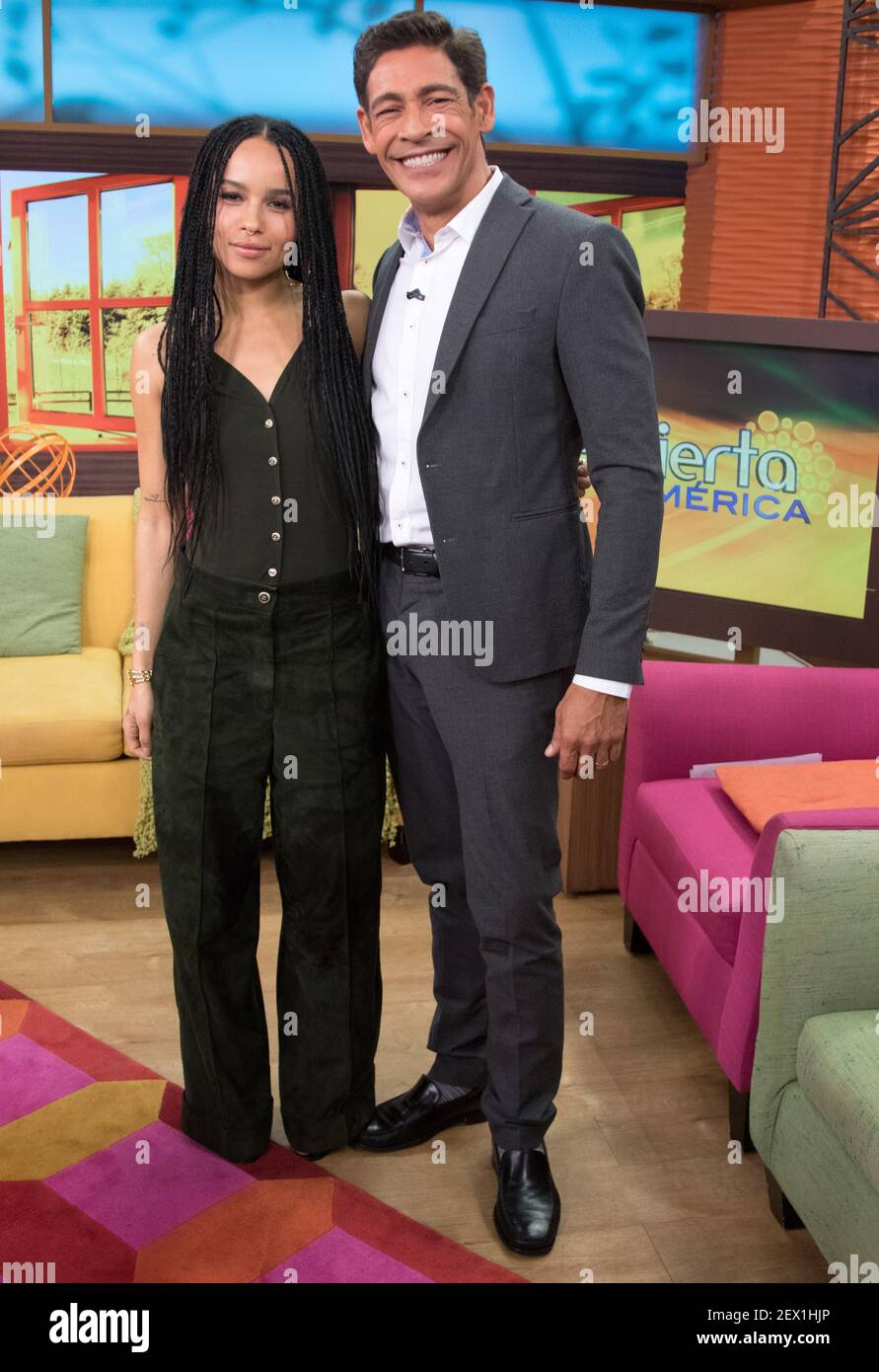 MIAMI-FLORIDA, MARCH 5: Actress Zoe Kravitz and Johnny Lozada are seen ...