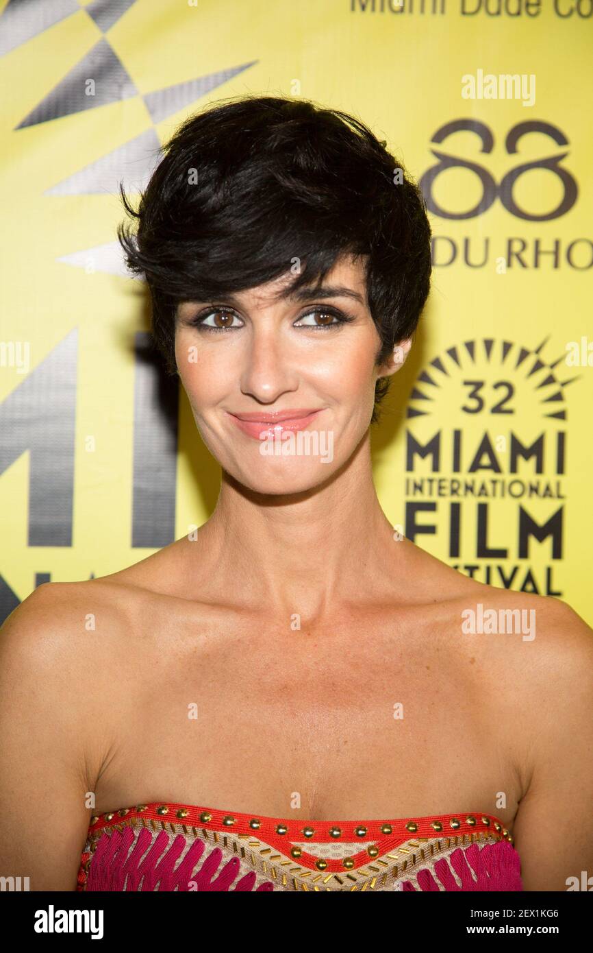 MIAMI-FLORIDA, MARCH 7: Actress Paz Vega attends the Miami ...