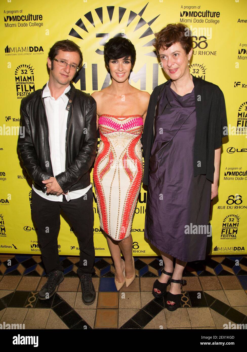 MIAMI-FLORIDA, MARCH 7: Director Daniel Augusto, actress Paz Vega and ...