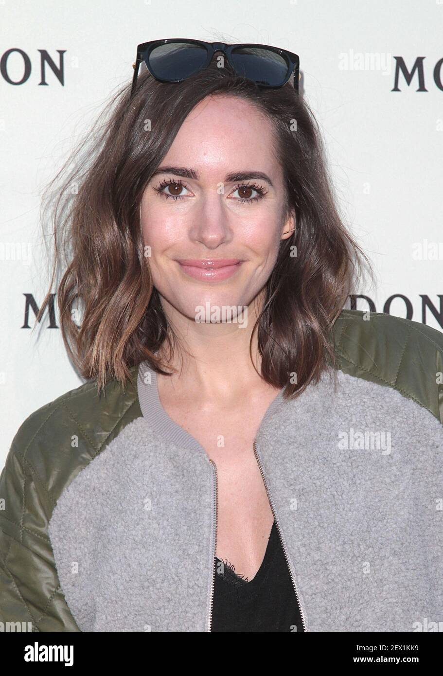 Louise Roe attends The Moet & Chandon Tennis Event to Honor Roger ...