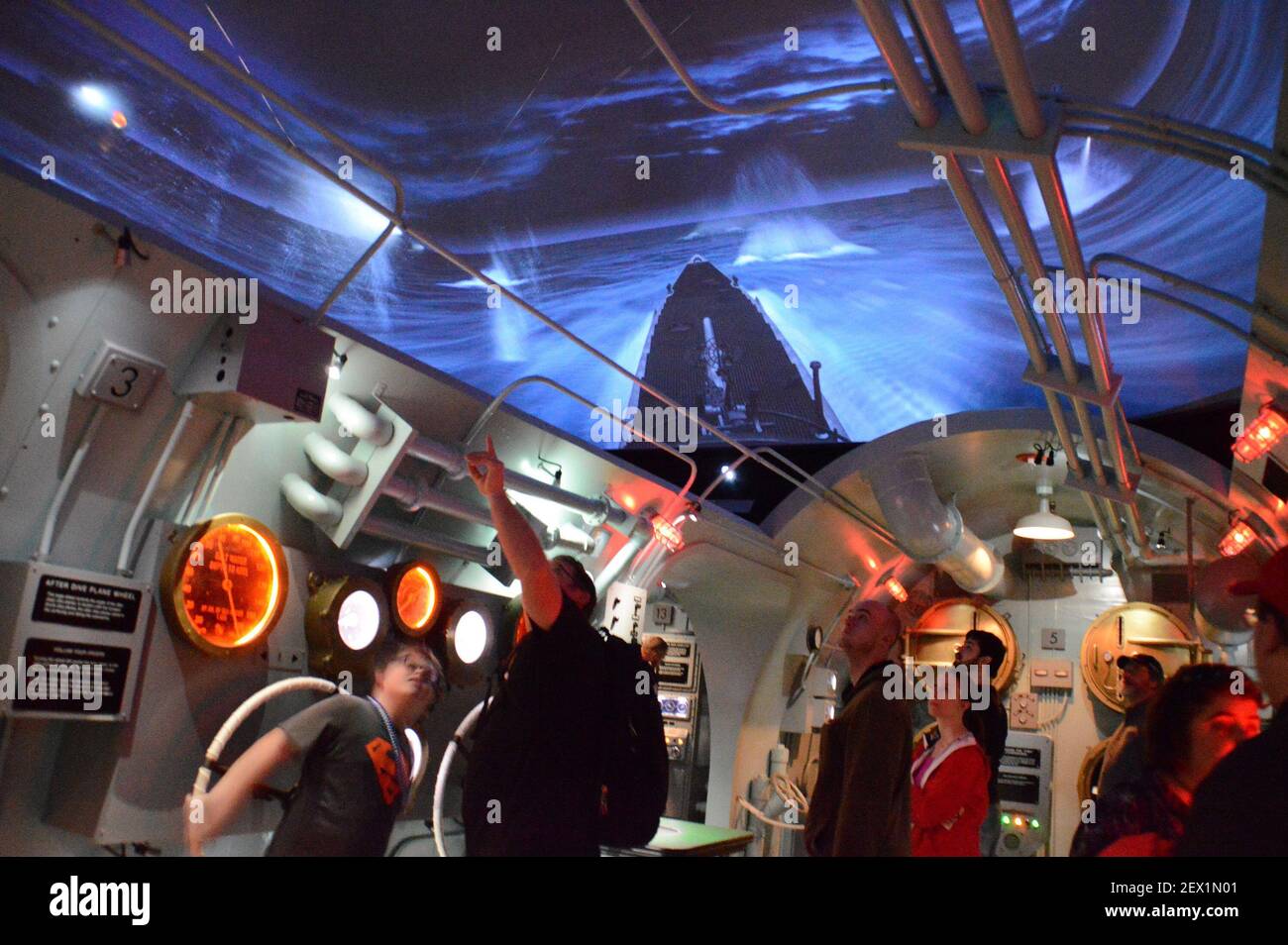 Visitors can get a small taste of how the war was fought below sea ...