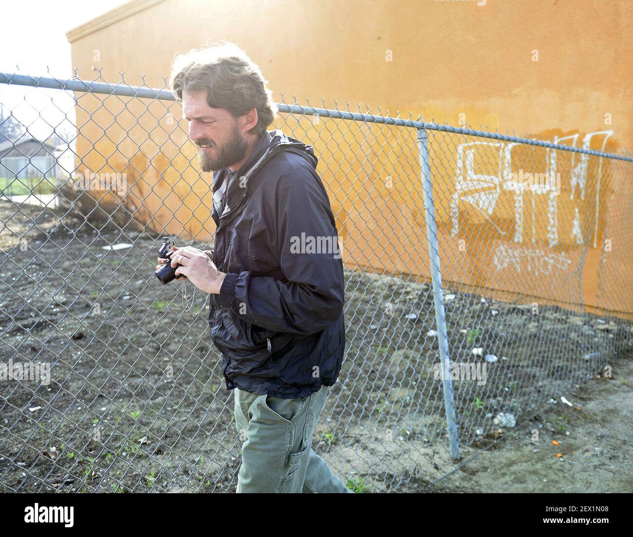 Following photographer Matt Black as he makes photographs around ...