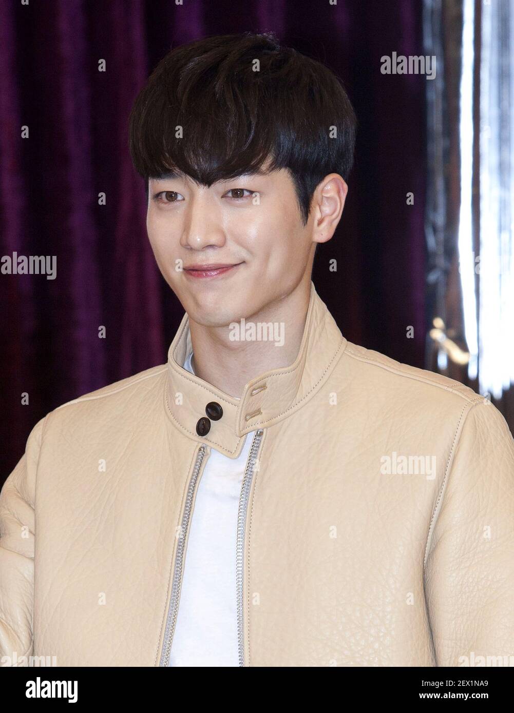 9 March 2015 - Goyang, South Korea : South Korean actor Seo Kang-Jun ...