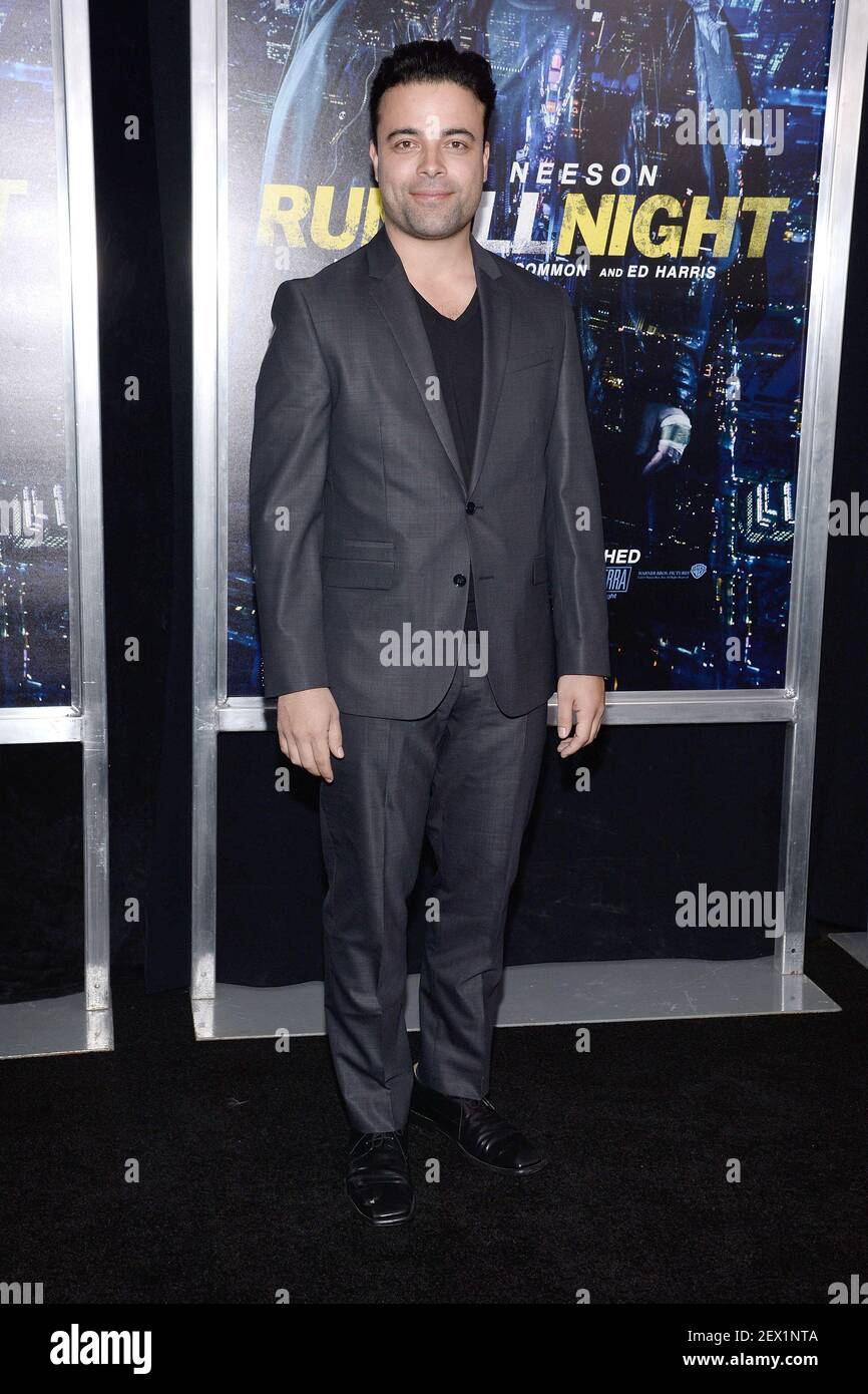 Actor James Martinez attends the "Run All Night" World Premiere at AMC ...