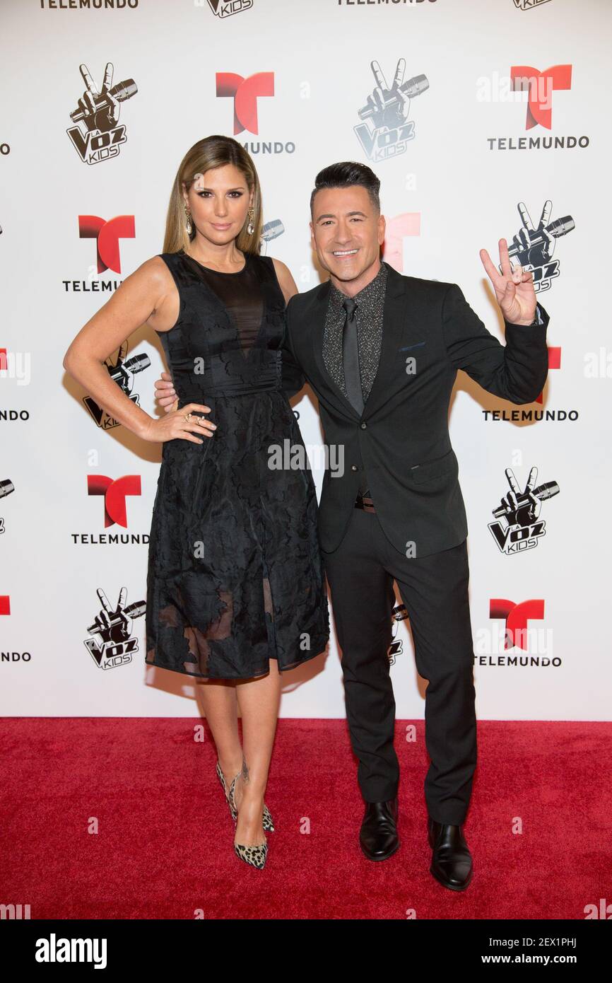MIAMI BEACH - FLORIDA, MARCH 10: Daisy Fuentes and Jorge Bernal are ...