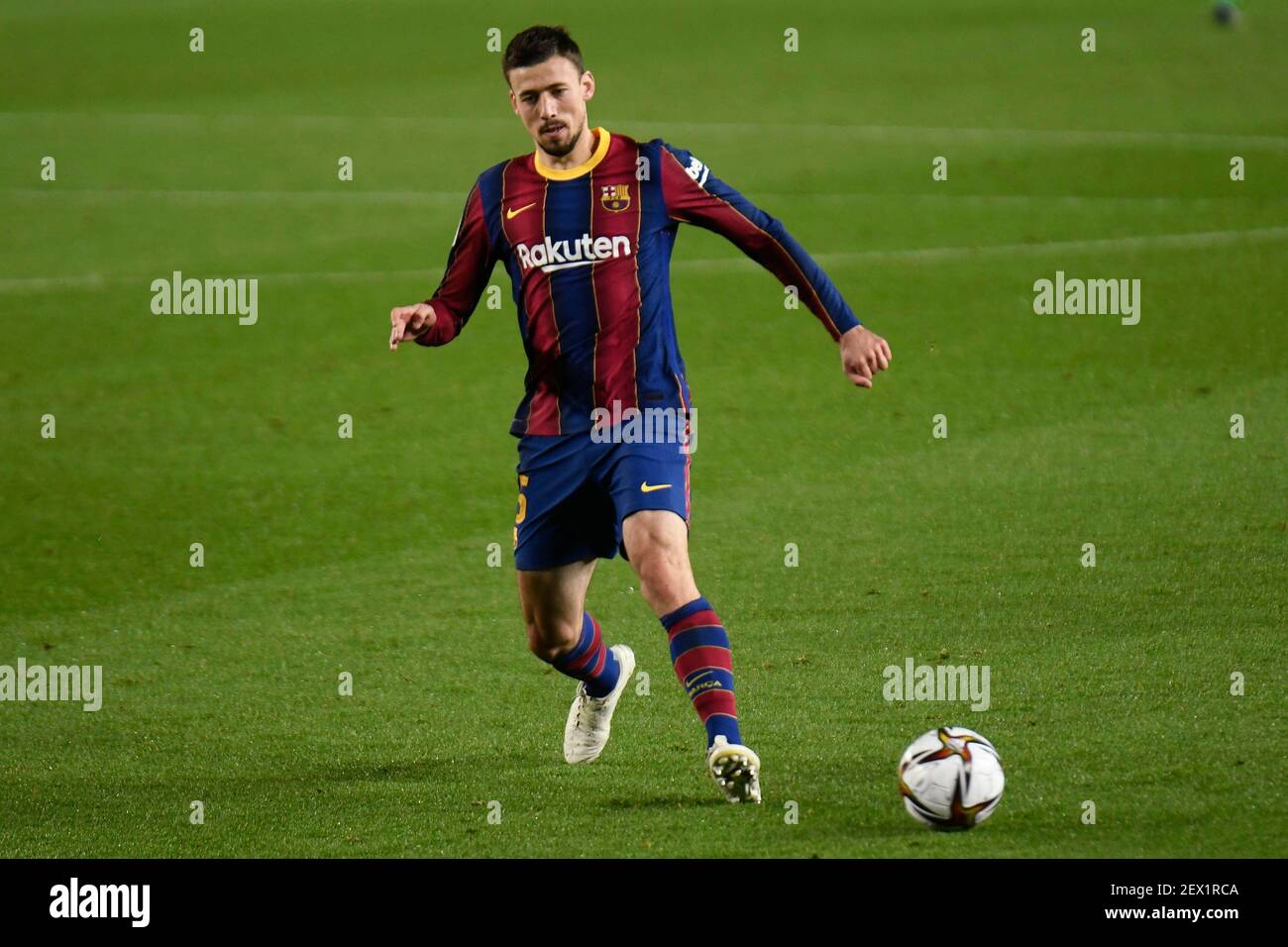 Clement Lenglet of FC Barcelona during the La Liga match between FC ...