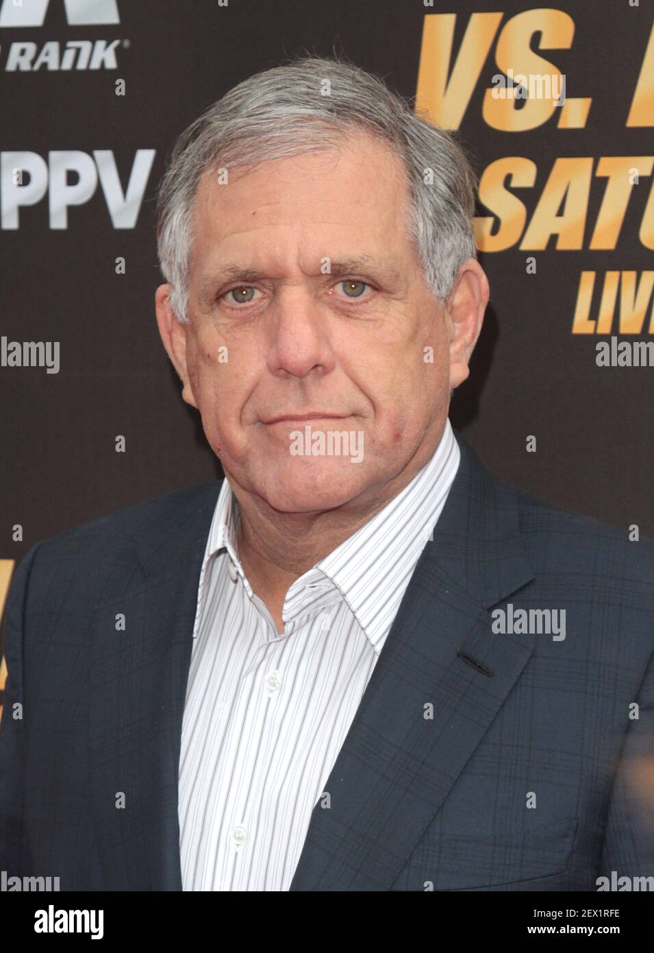 Leslie Moonves attends Floyd Mayweather versus Manny Pacquiao - Press ...