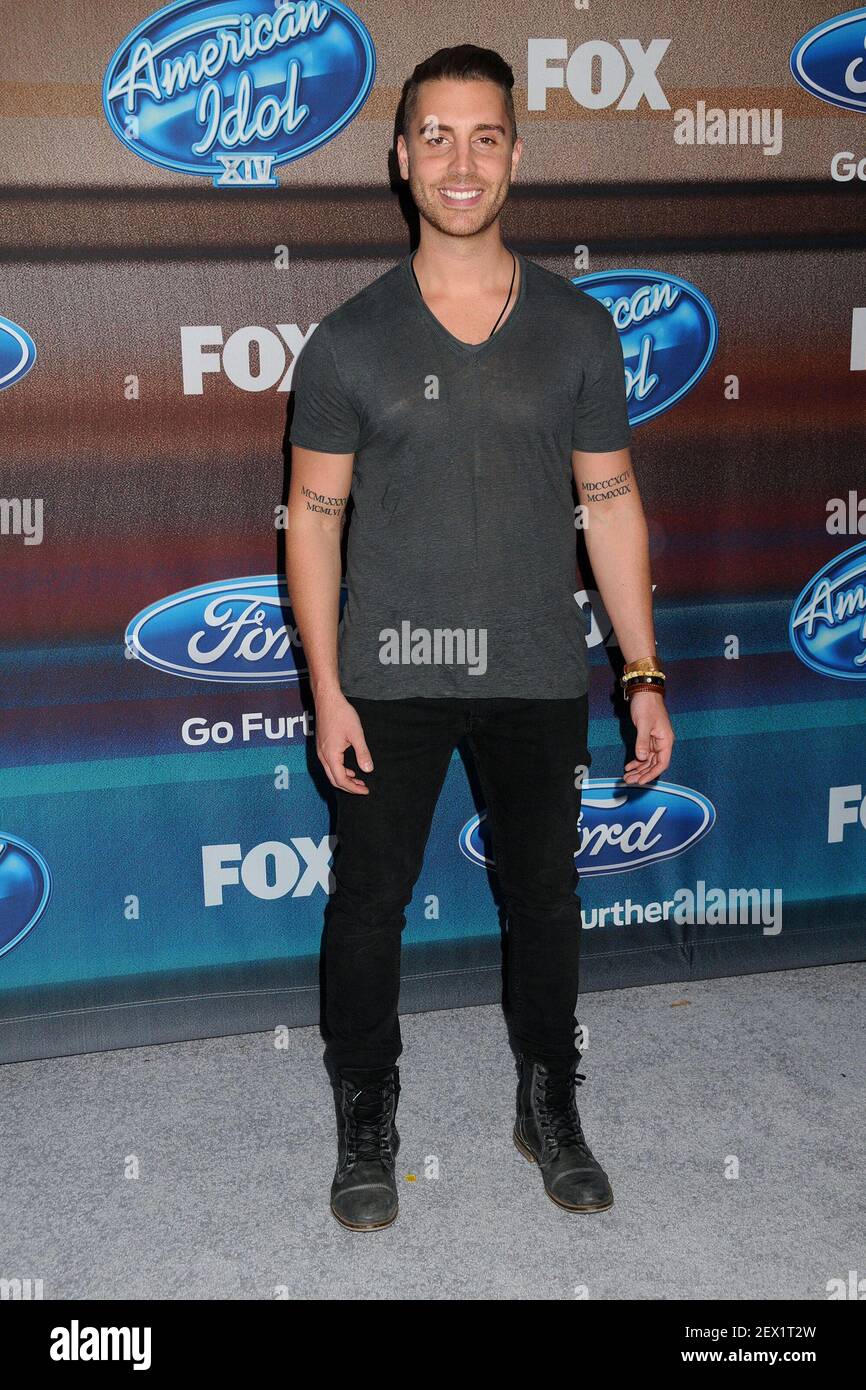 11 March 2015 - West Hollywood, California - Nick Fradiani. American ...