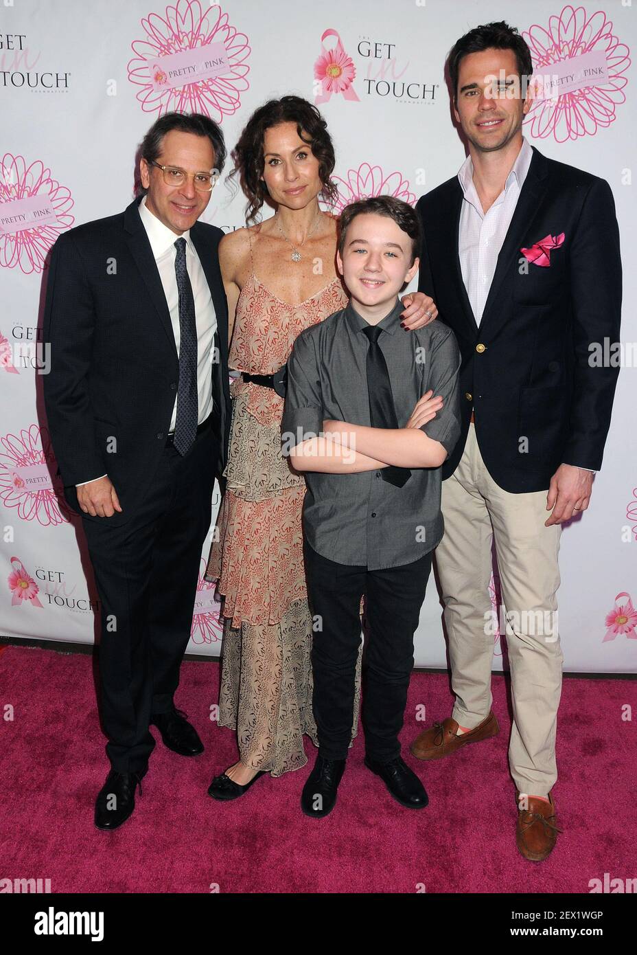 12 March 2015 - Beverly Hills, California - Jason Katims, Minne Driver ...