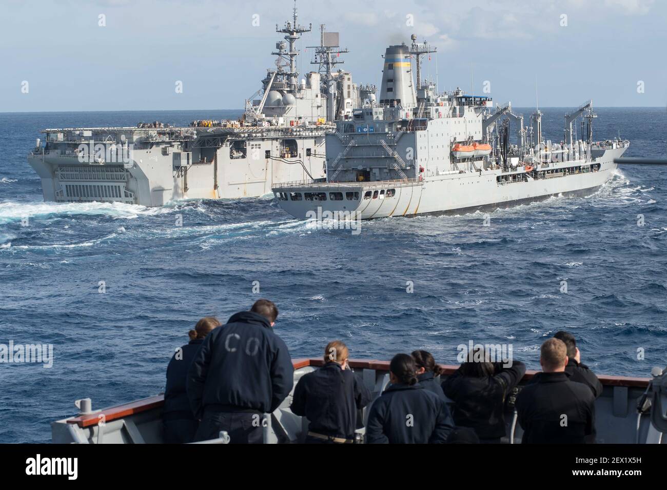 EAST CHINA SEA (March 11, 2015) The Whidbey Island-class amphibious ...