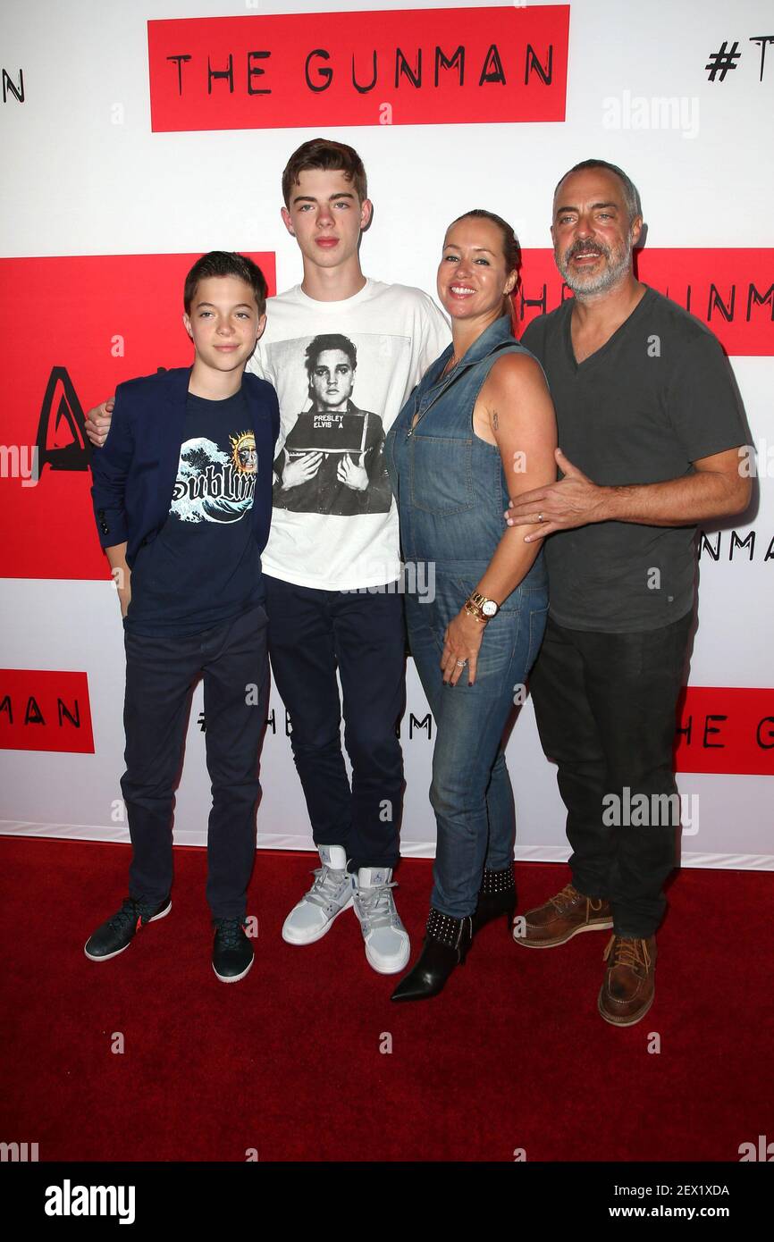 12 March 2015 - Los Angeles, California - Titus Welliver, Jose Stemkens ...