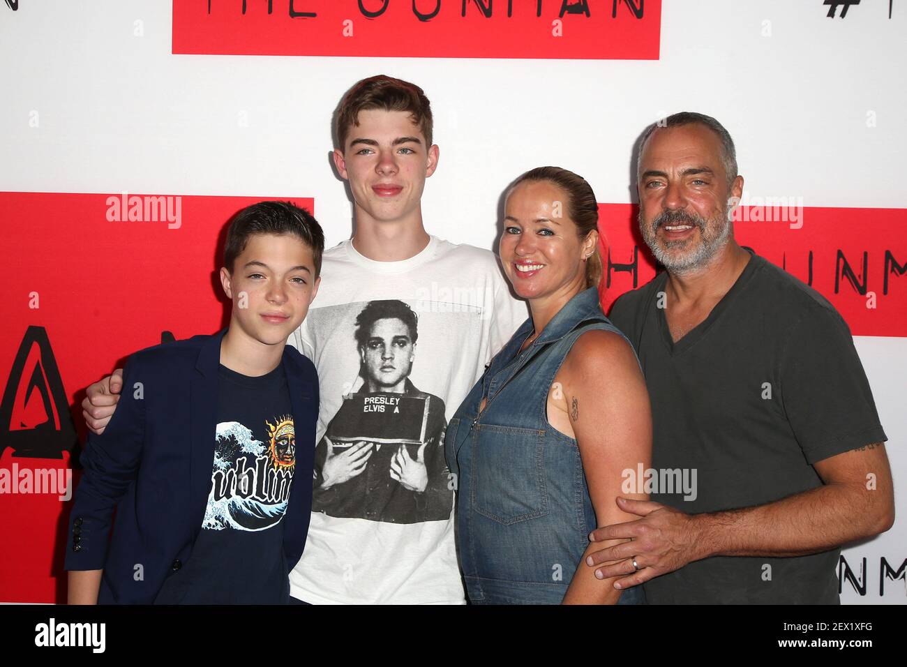 12 March 2015 - Los Angeles, California - Titus Welliver, Jose Stemkens ...