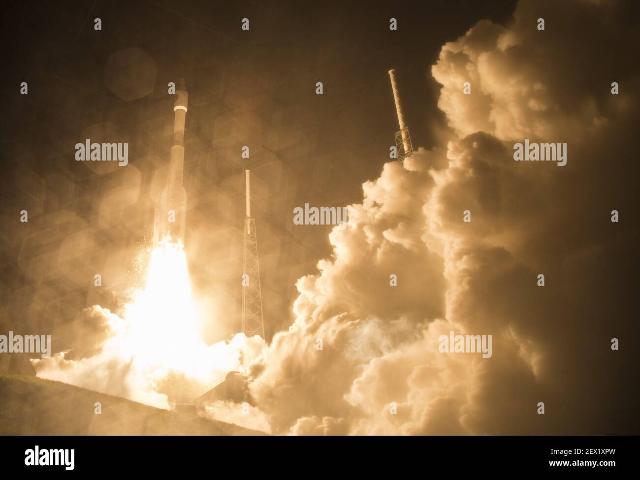 The United Launch Alliance Atlas V rocket with NASAâ€™s Magnetospheric ...