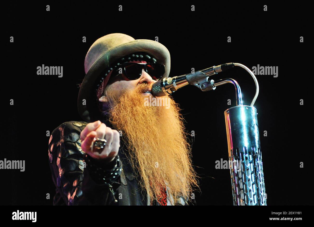 05 March 2015 - Hamilton, Ontario, Canada. Guitarist Billy Gibbons of ...