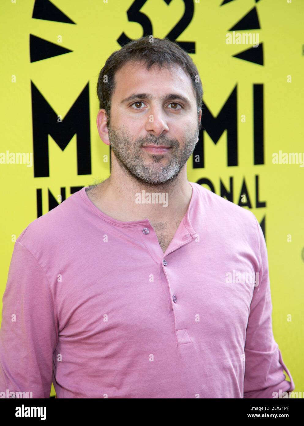 MIAMI-FLORIDA, MARCH 14 : Alejo Flah (writer,director,editor) is seen ...
