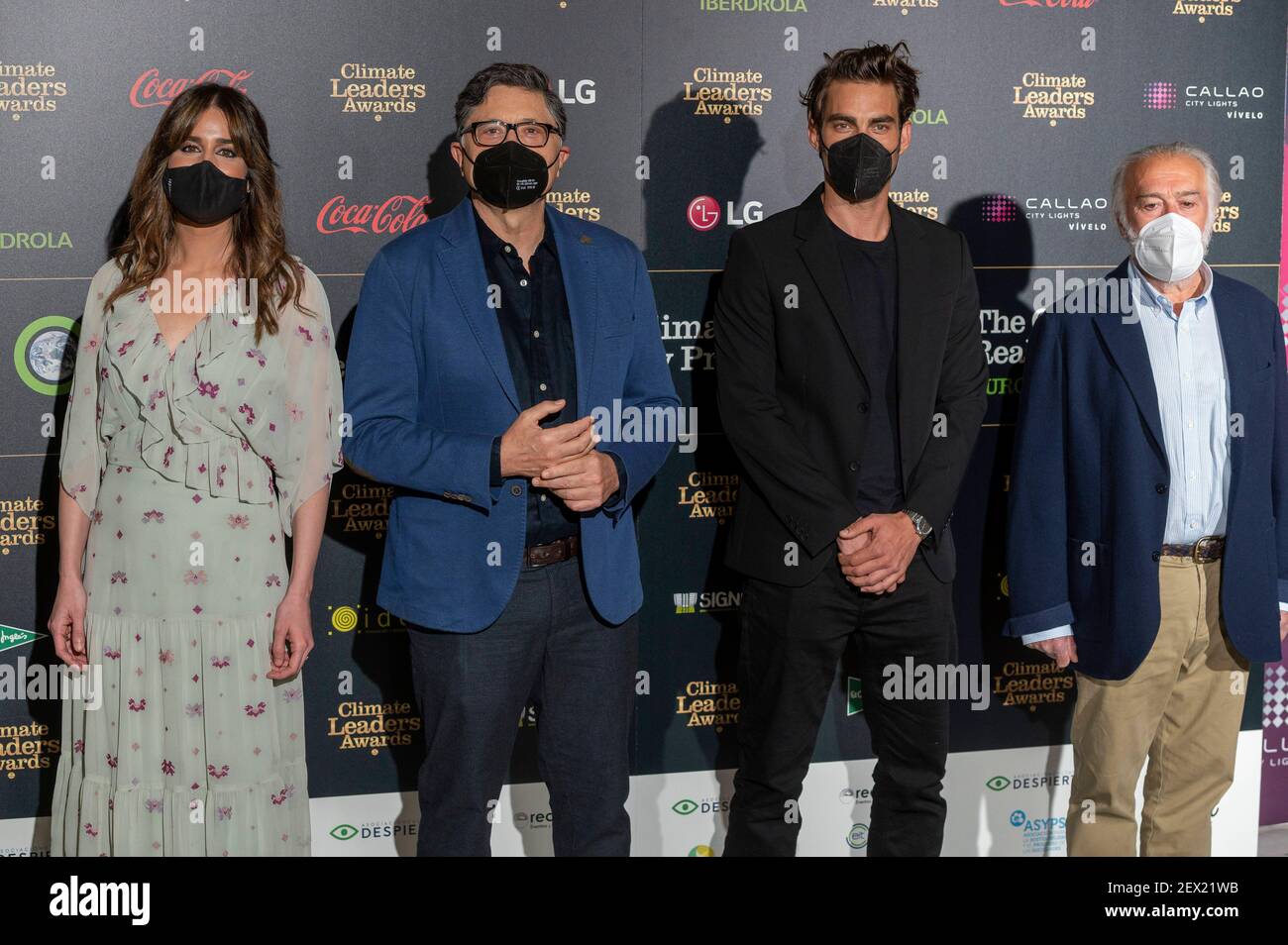 Madrid, Spain. 3rd Mar, 2021. Actor Carlos Bardem and model Jon ...