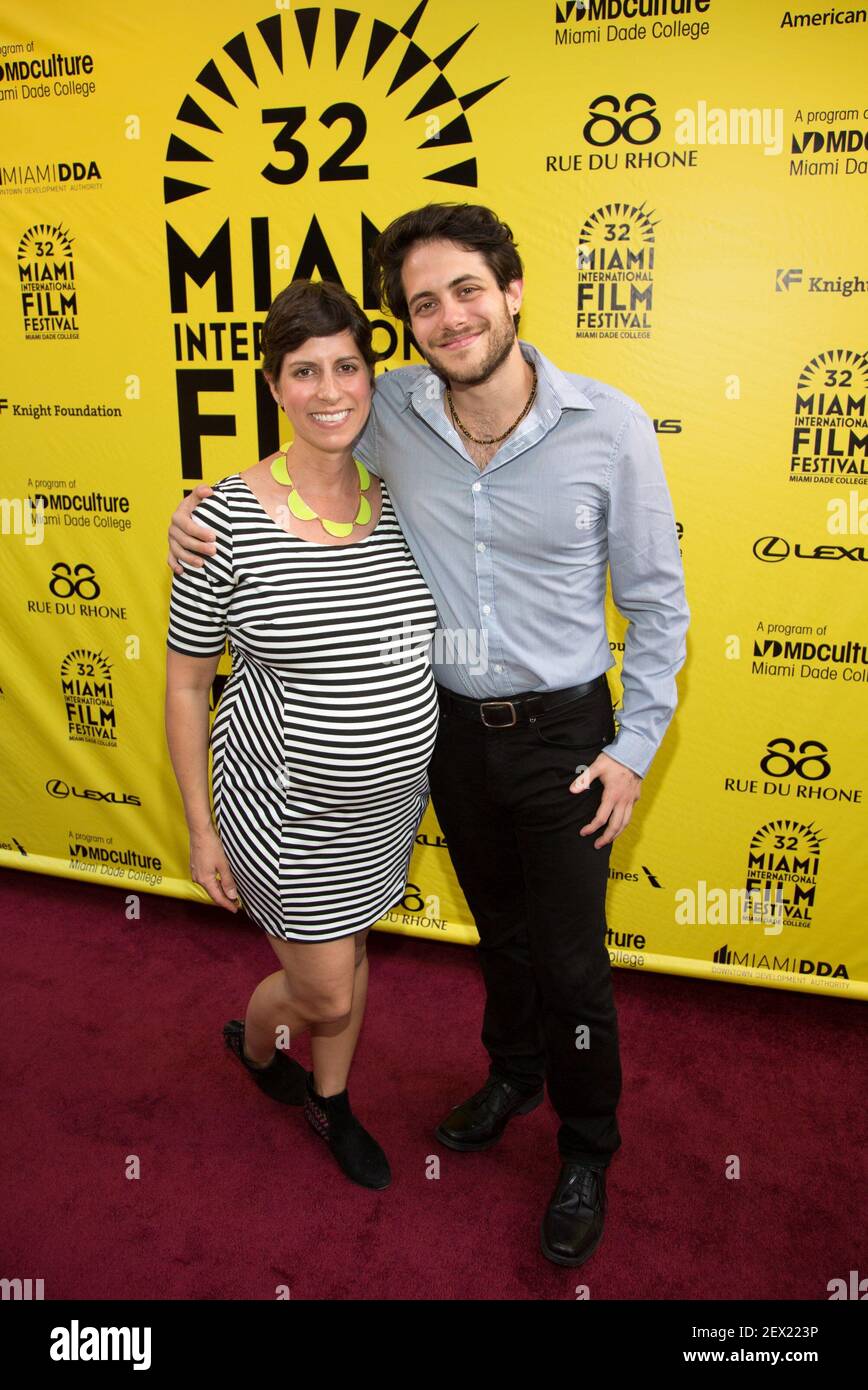 MIAMI-FLORIDA, MARCH 14 : Margaret Cardillo and Noah Debonis (director ...