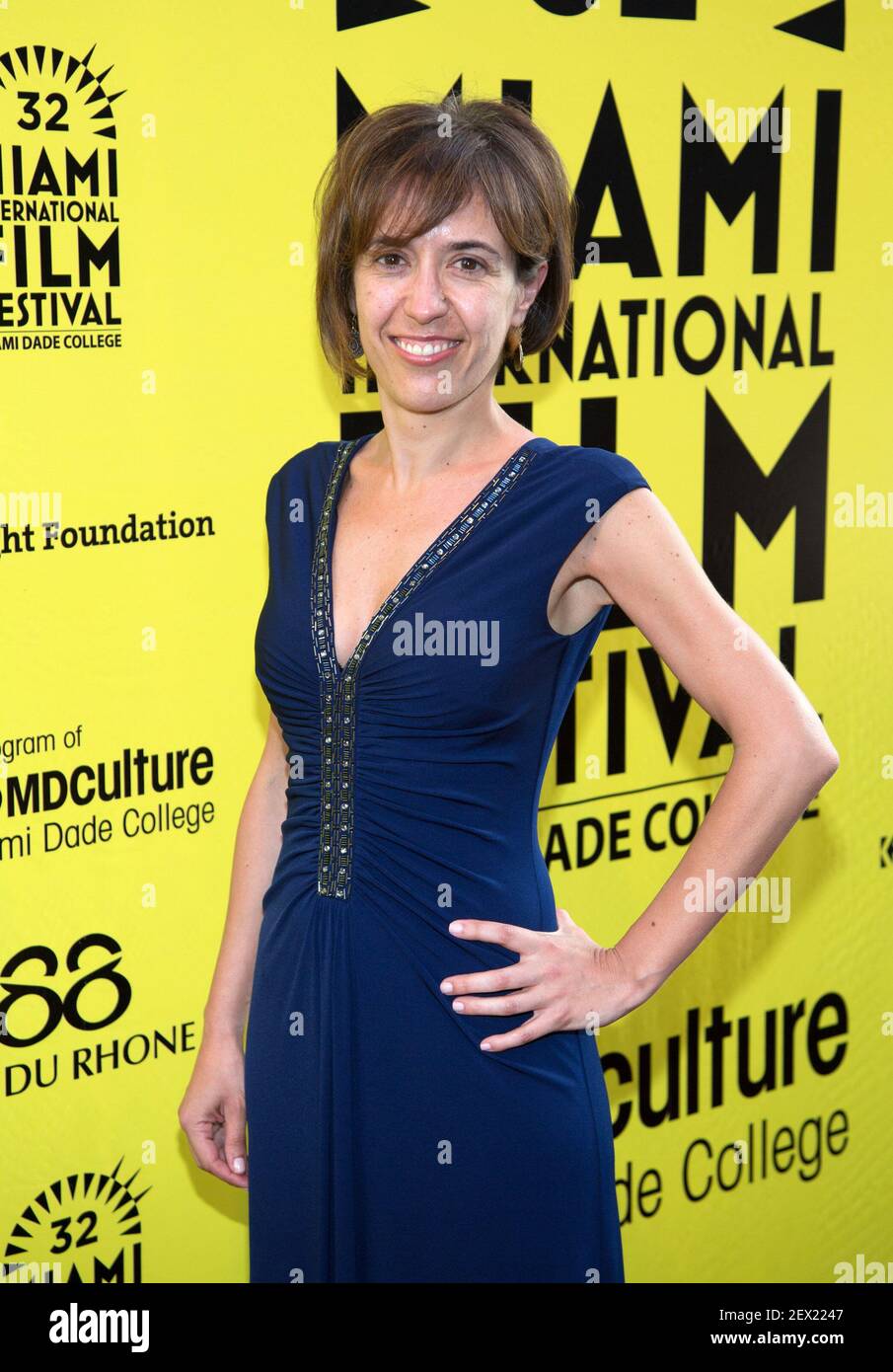 MIAMI-FLORIDA, MARCH 14 : Mercedes Gamero (producer) is seen during the ...