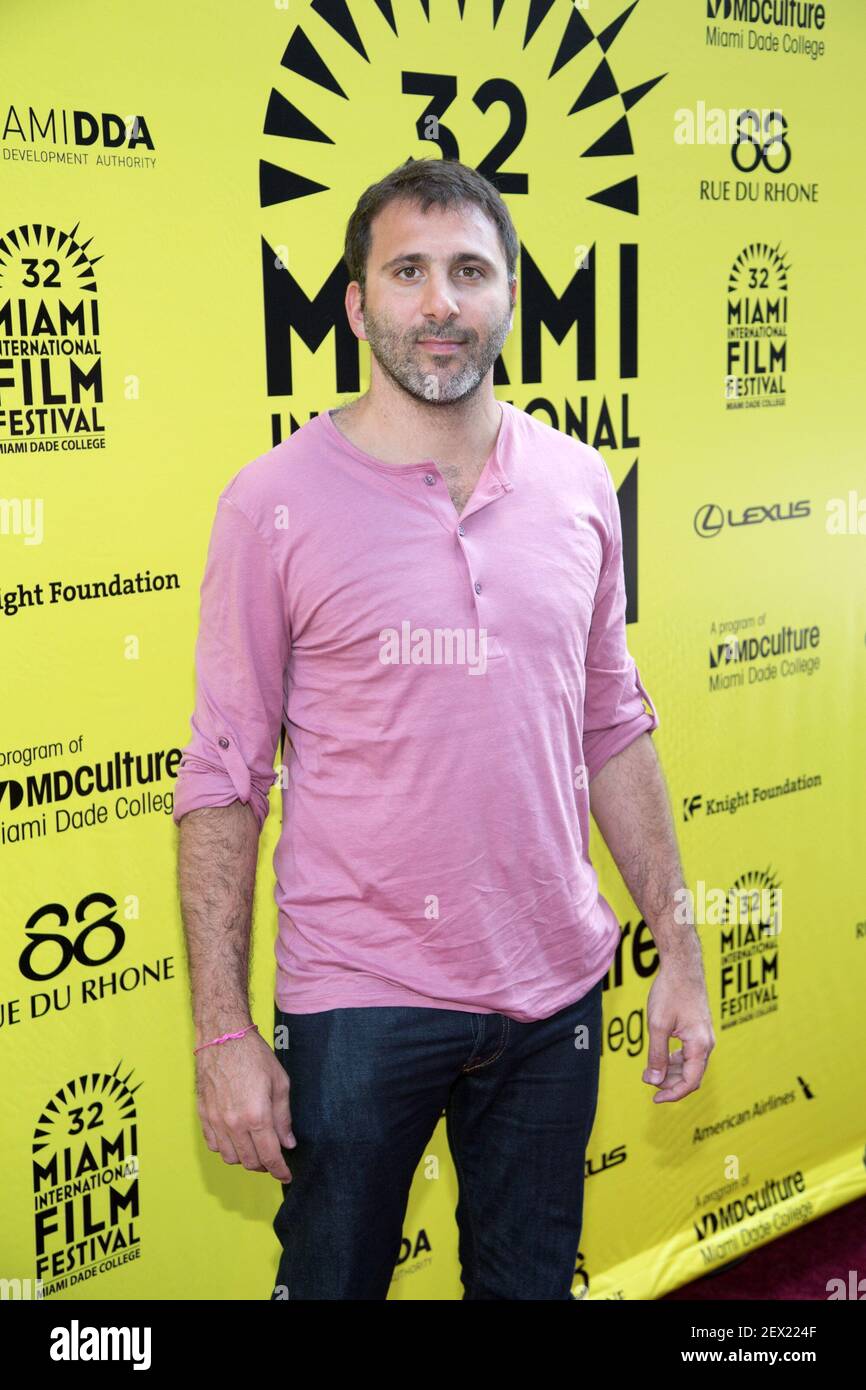 MIAMI-FLORIDA, MARCH 14 : Alejo Flah (writer,director,editor) is seen ...