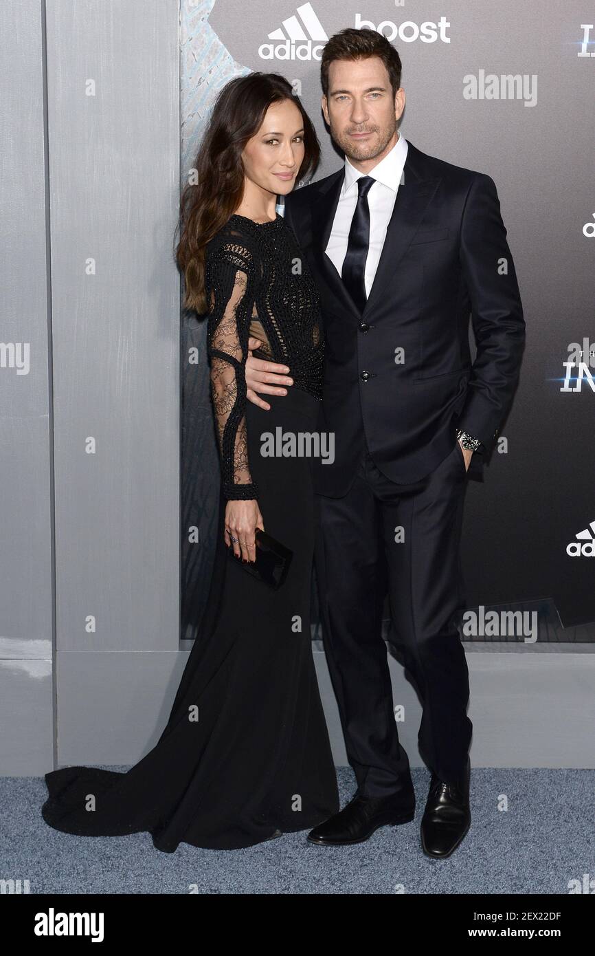 (L-R) Actors Maggie Q (Margaret Denise Quigley) and Dylan McDermott ...