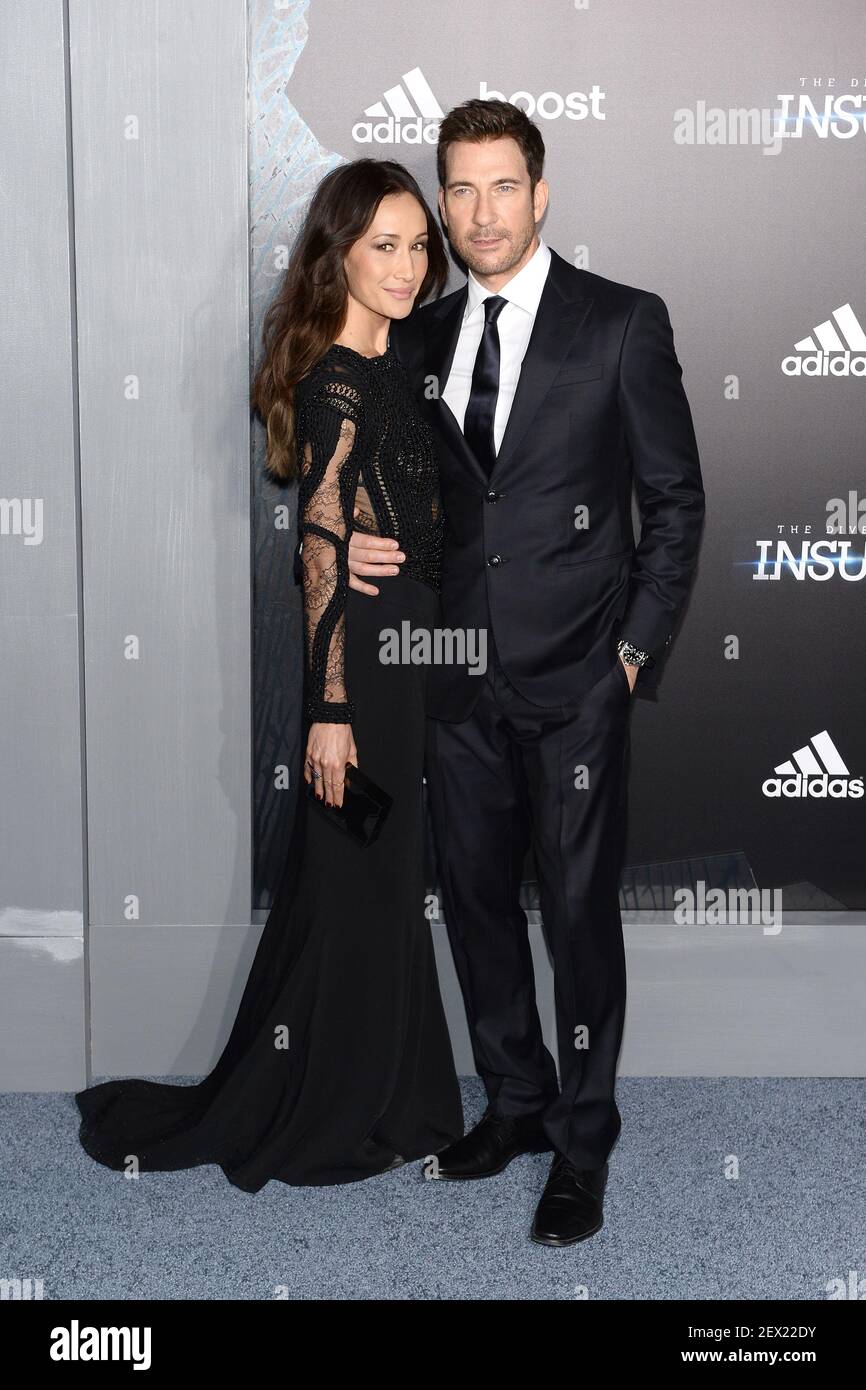 (L-R) Actors Maggie Q (Margaret Denise Quigley) and Dylan McDermott ...