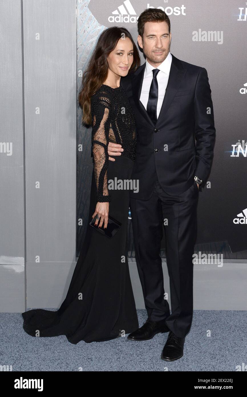 (L-R) Actors Maggie Q (Margaret Denise Quigley) and Dylan McDermott ...