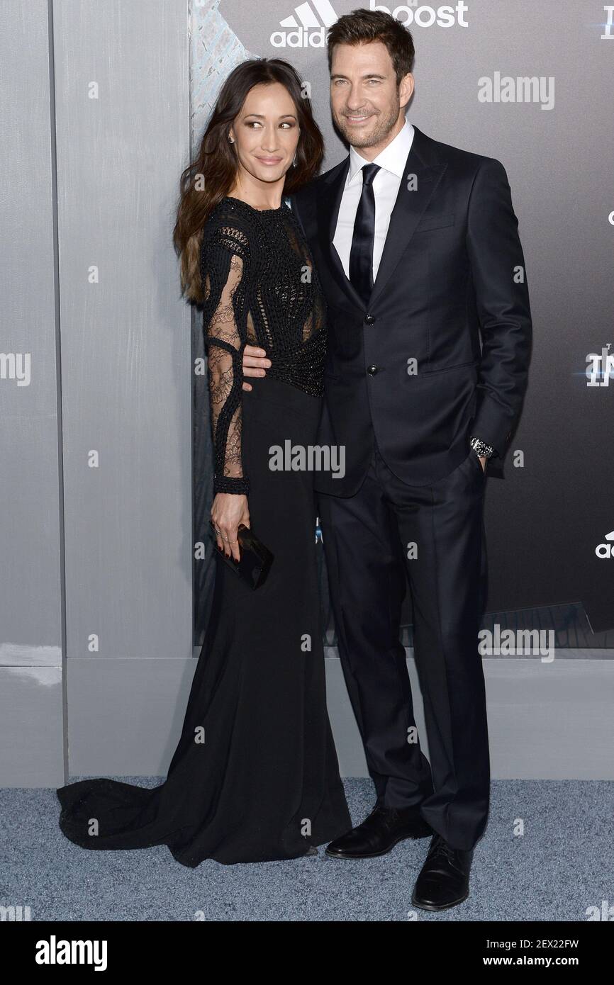 (L-R) Actors Maggie Q (Margaret Denise Quigley) and Dylan McDermott ...