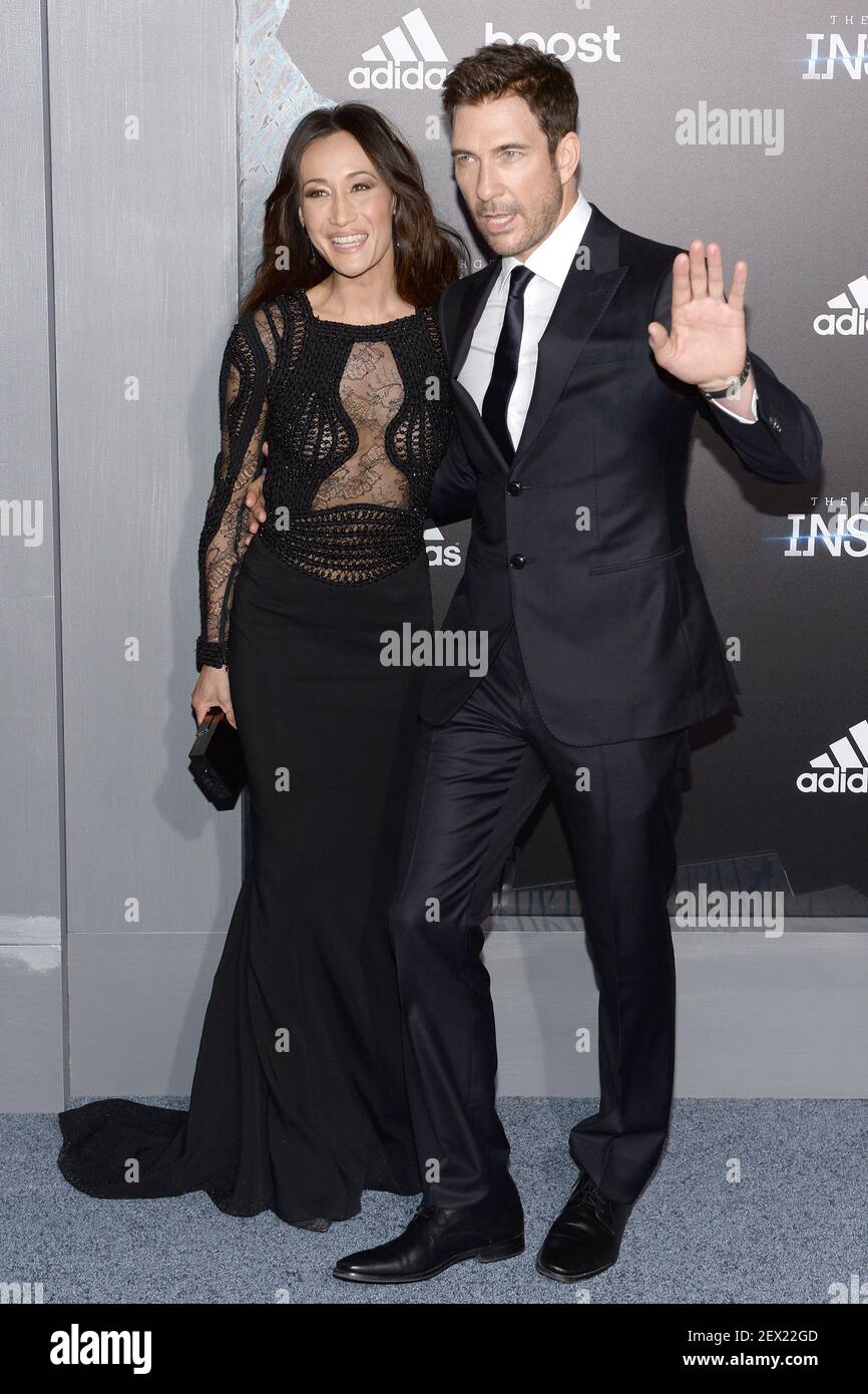 (L-R) Actors Maggie Q (Margaret Denise Quigley) and Dylan McDermott ...