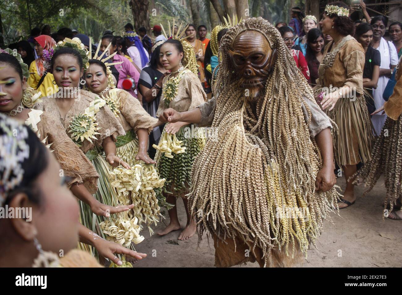 BANTING, MALAYSIA - MARCH 20, 2015 - Malaysian man and women from the ...