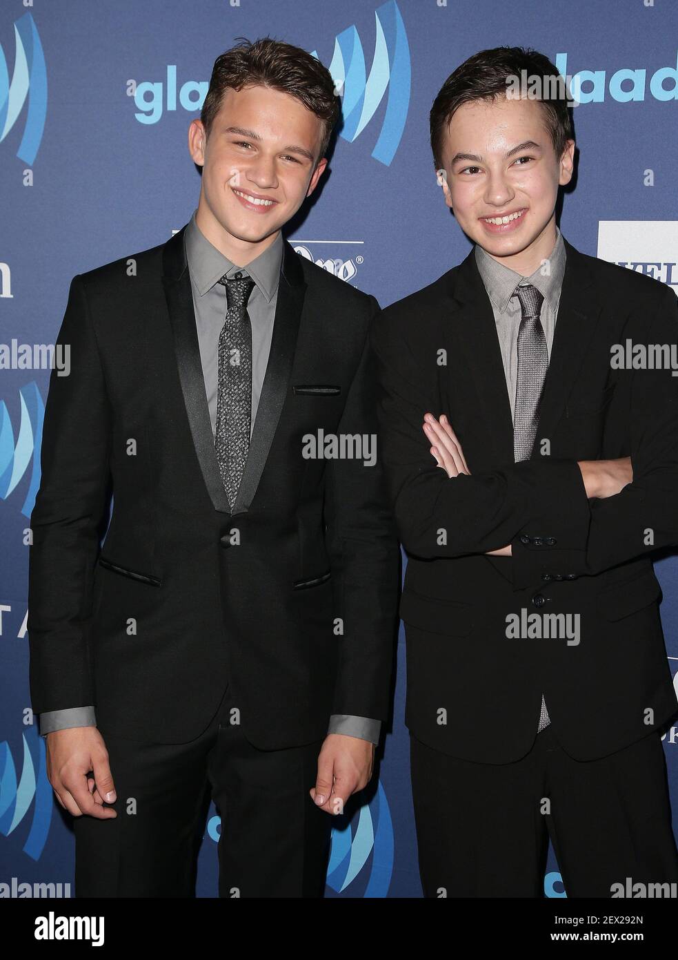 21 March 2015 - Beverly Hills, California - Gavin MacIntosh, Hayden ...