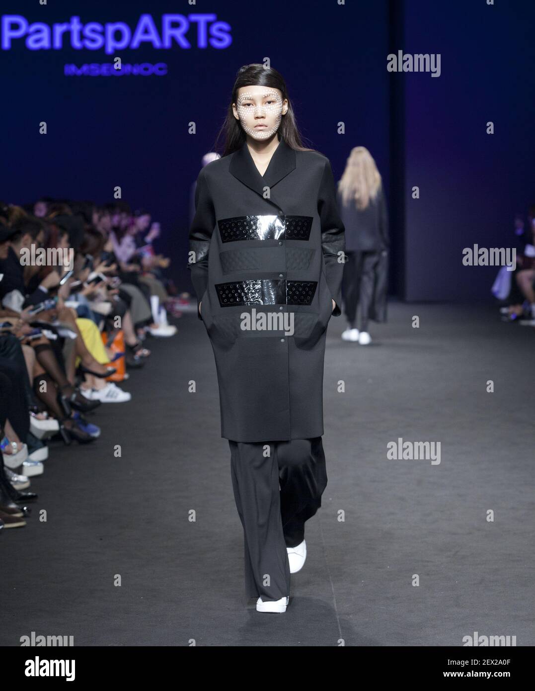 22 March 2015 - Seoul, South Korea : South Korean model on the runway ...