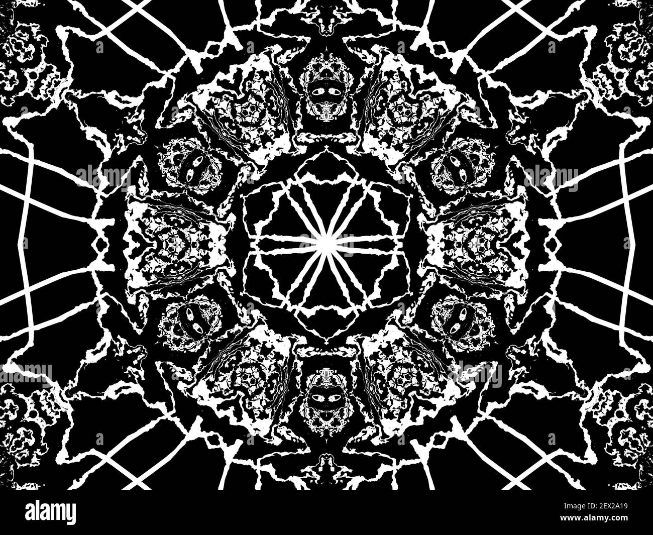 Pattern design made with the help of graphics editing and formatting ...