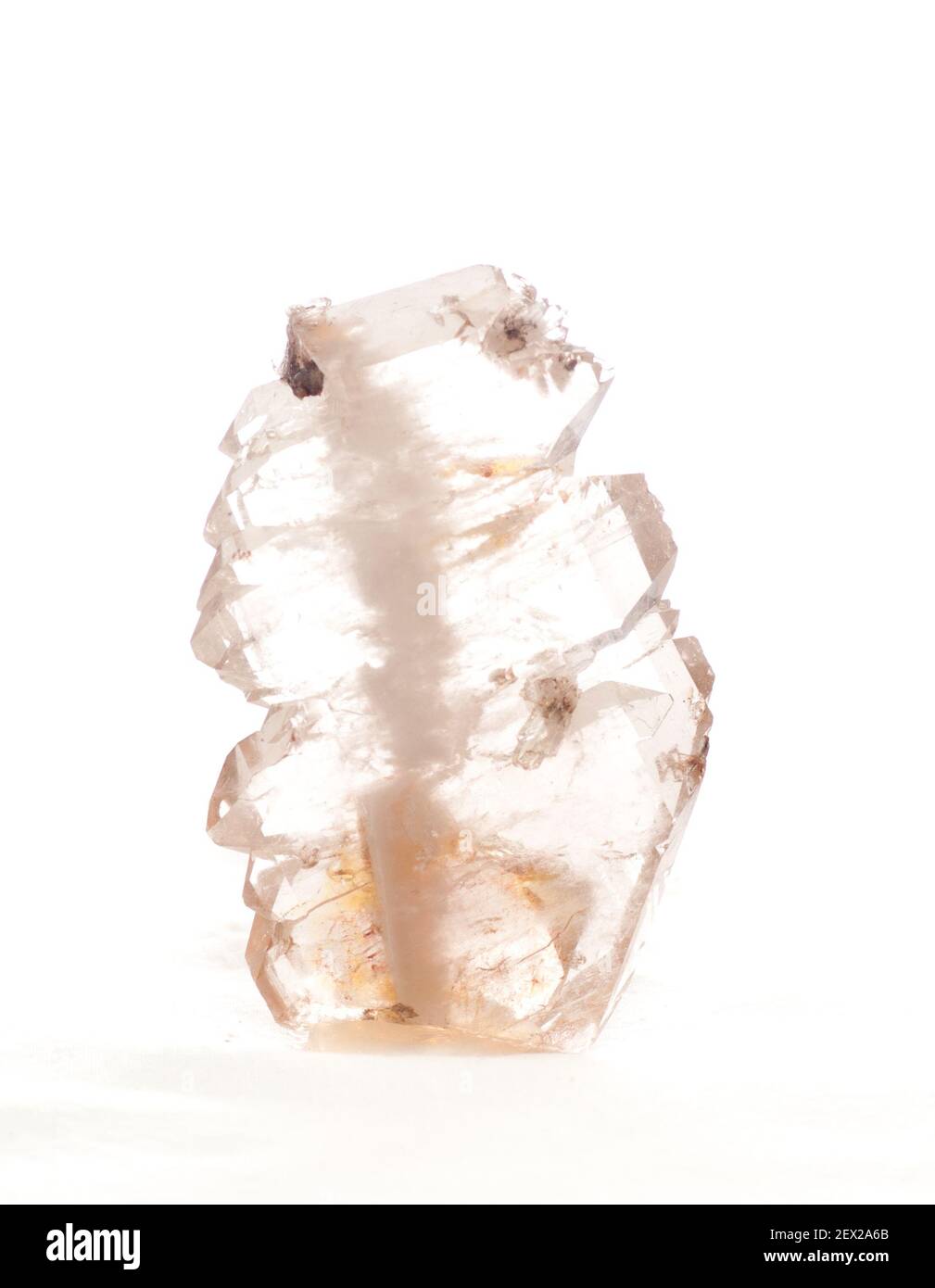 quartz crystal mineral sample used in manufacturing Stock Photo - Alamy