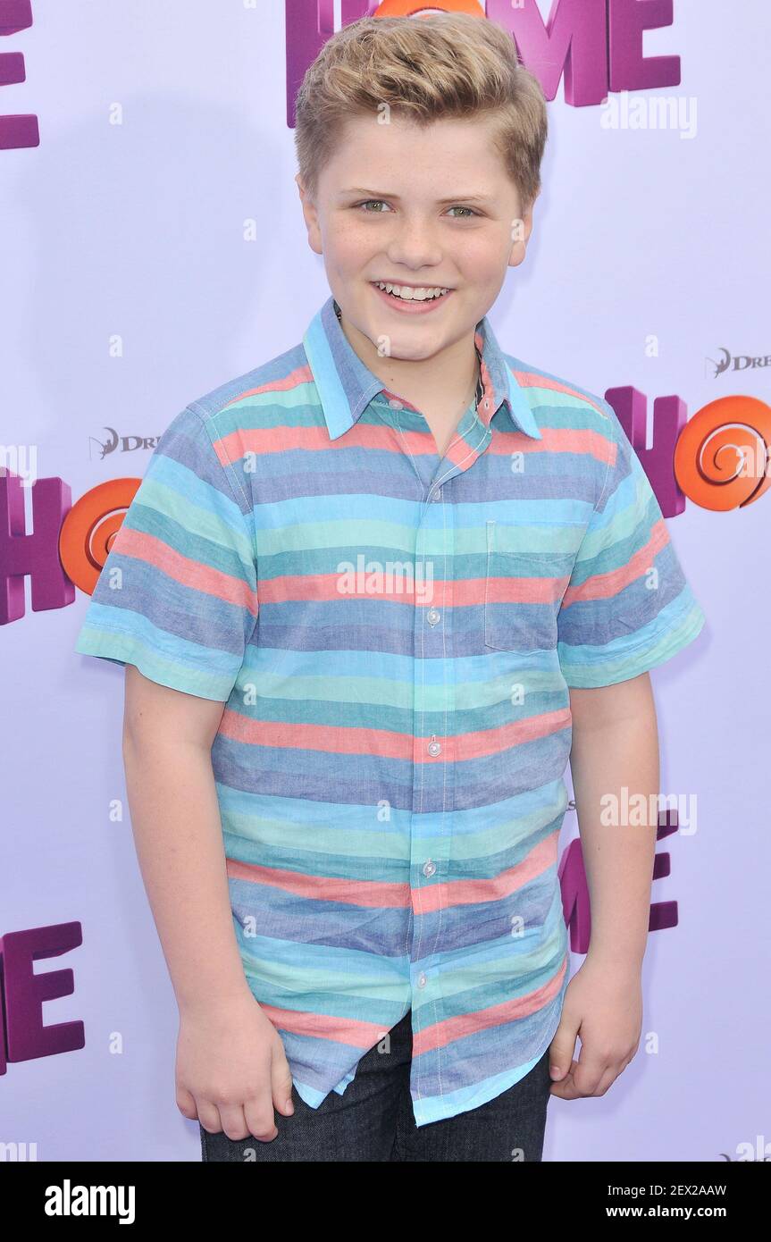 Jake Brennan arrives at the "Home" Los Angeles Premiere held at the ...