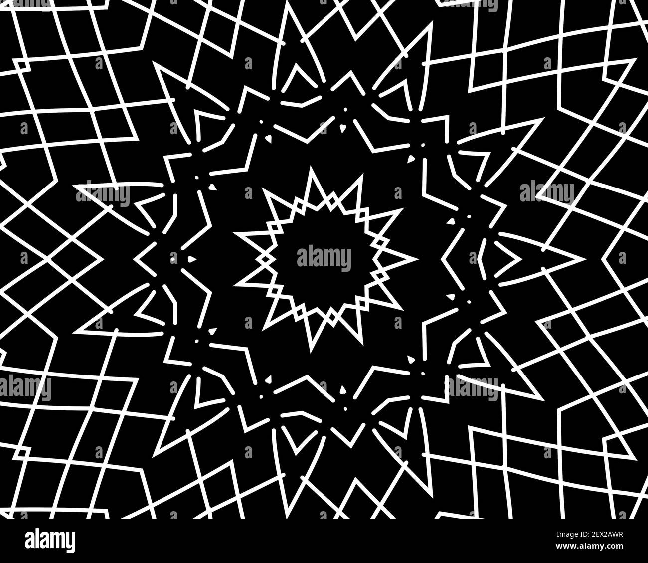 Pattern design made with the help of graphics editing and formatting ...