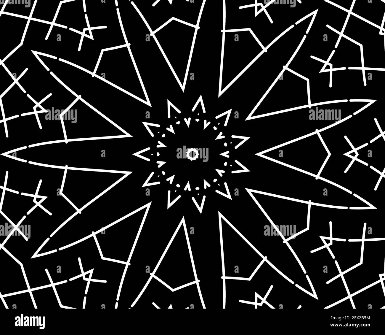 Pattern design made with the help of graphics editing and formatting ...