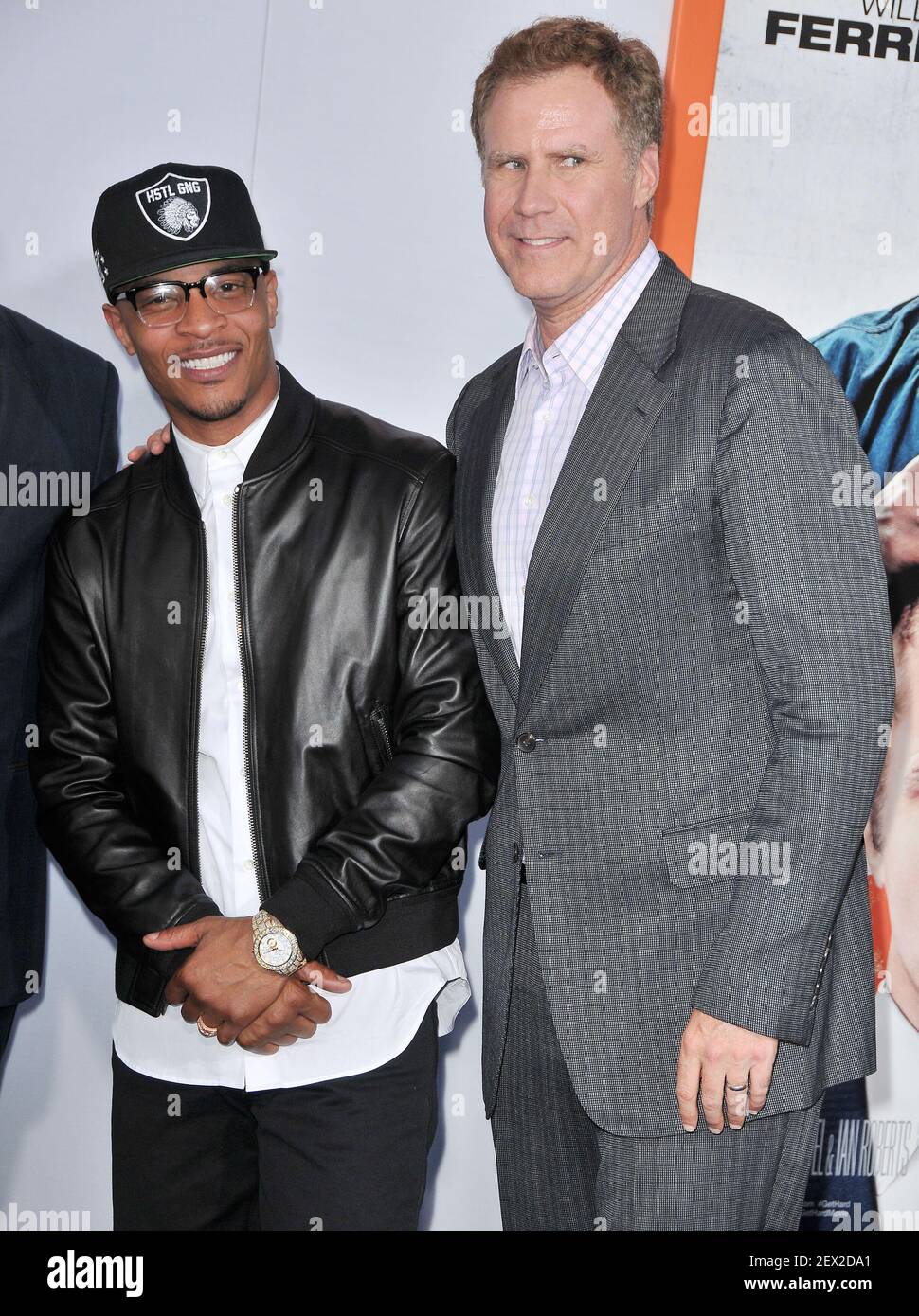 (L-R) Tip "T.I." Harris & Will Ferrell arrives at the "Get Hard" Los ...