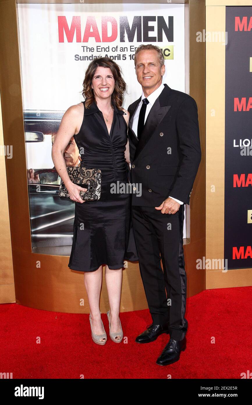 Mandy Fabian, Patrick Fabian attends the AMC celebration of The Final 7 ...