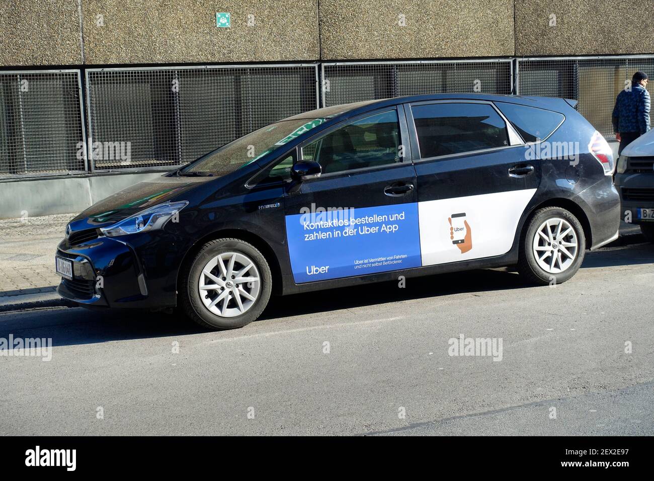 Uber in Berlin Stock Photo - Alamy