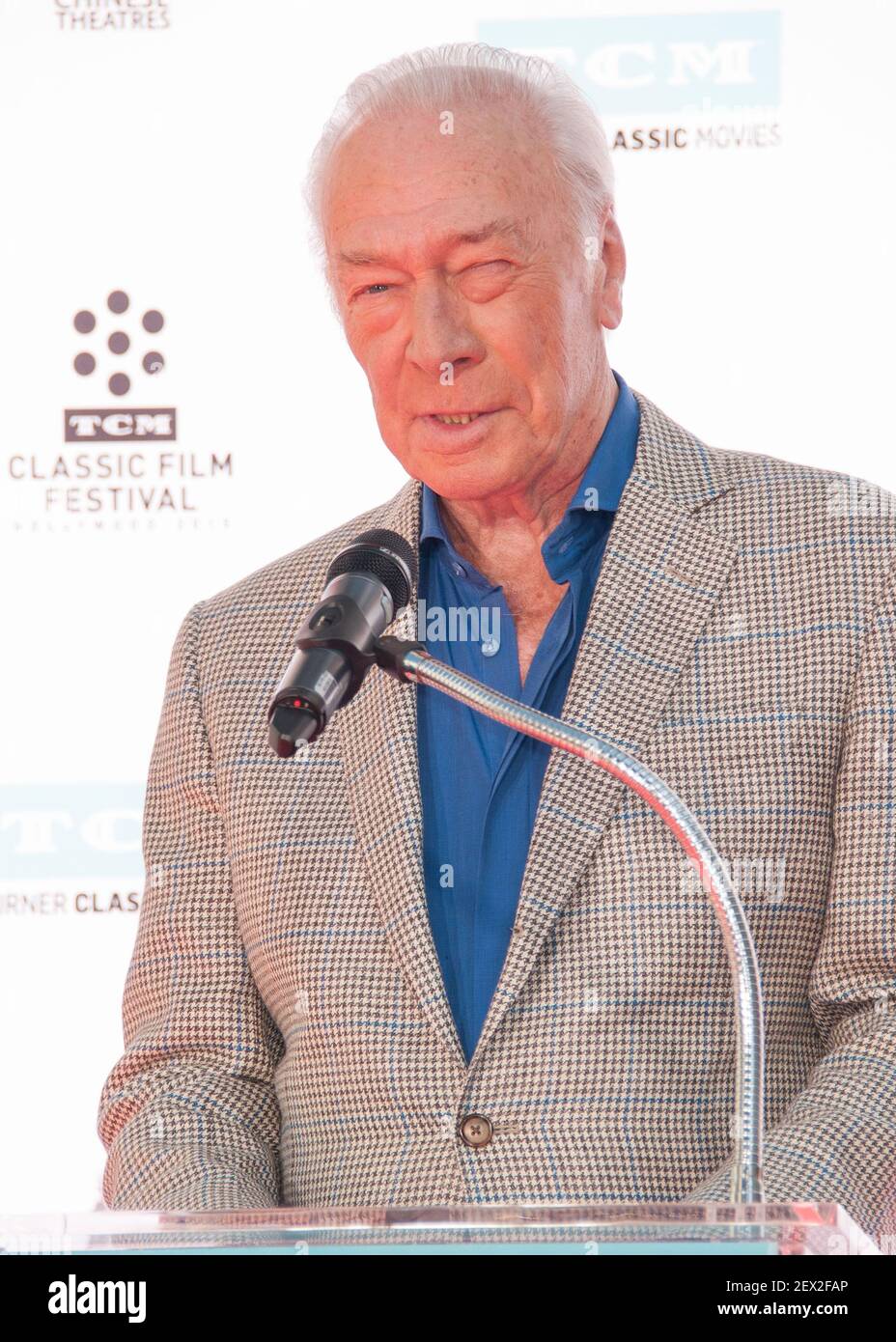 27 March 2015 - Hollywood, California - Christopher Plummer ...
