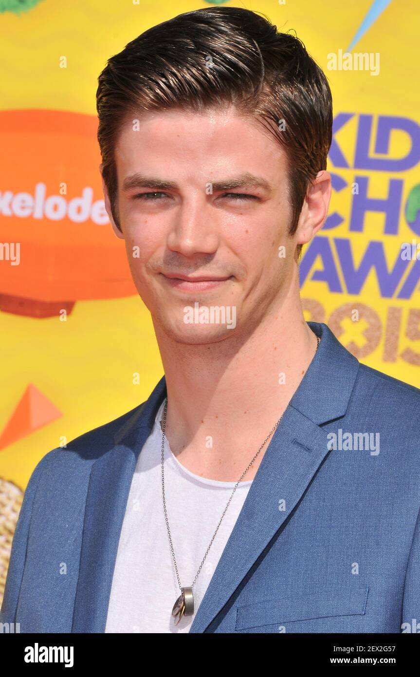 Grant Gustin arrives at the Nickelodeon's 28th Annual Kids' Choice ...