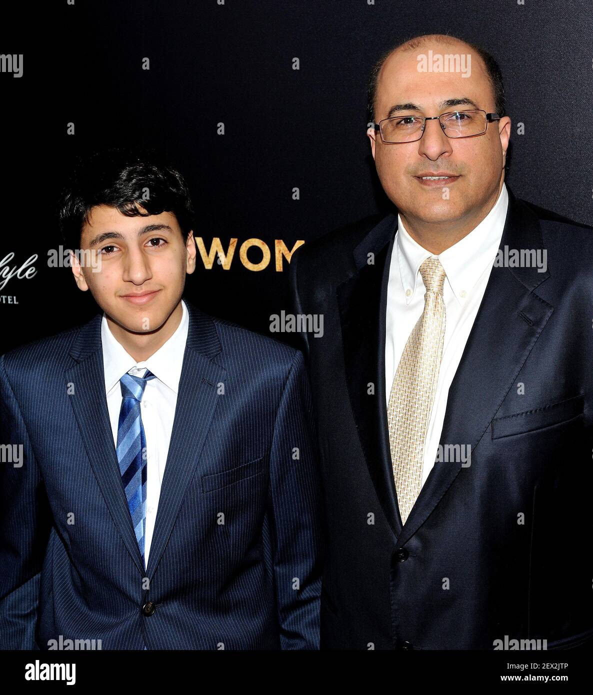 Right: Hon. Ido Aharoni attends the New York premiere of "Woman In Gold ...