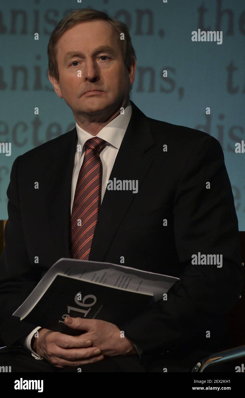 Taoiseach Enda Kenny during the launch of the commemorations programme ...