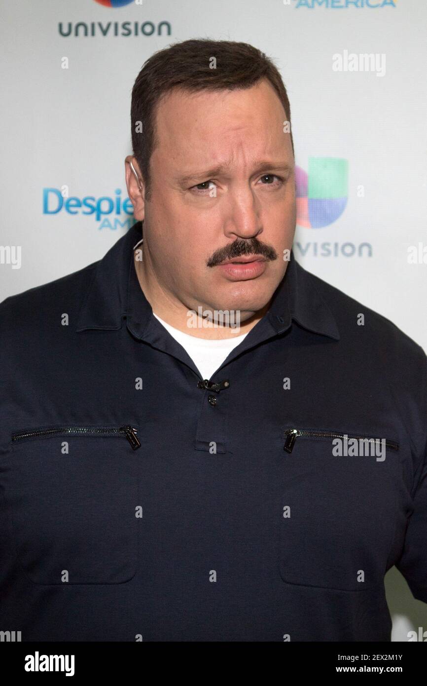 MIAMI, FL - APRIL 1: Kevin James is seen on the set of Univision's ...